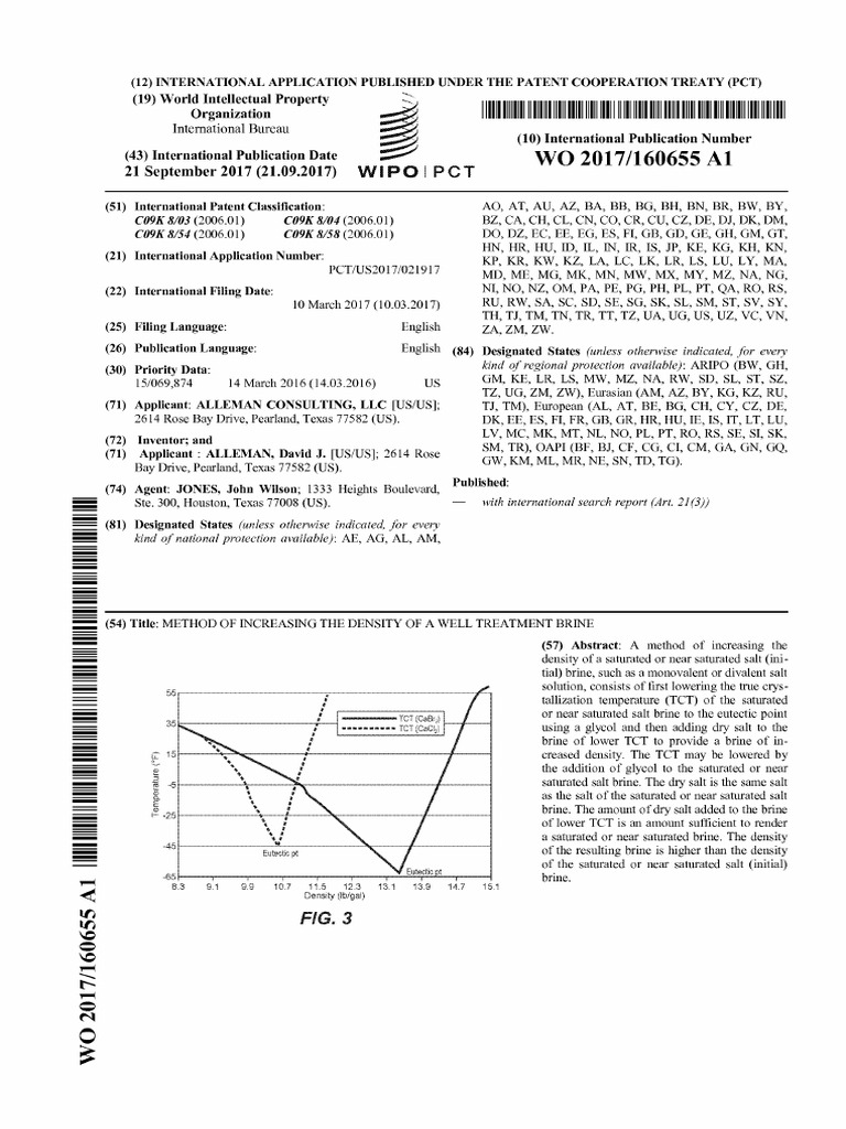 Method of Increasing The Density of A Well Treatment Brine | PDF