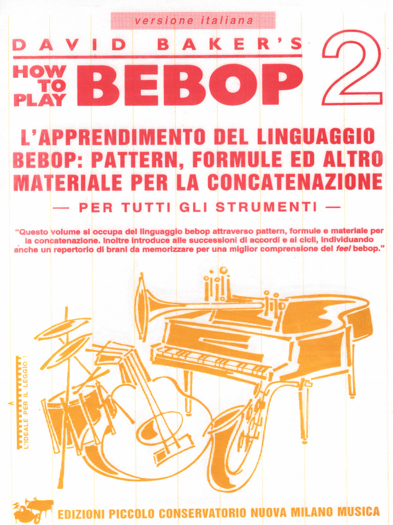 Jazz Book How To Play Bebop 2 | PDF