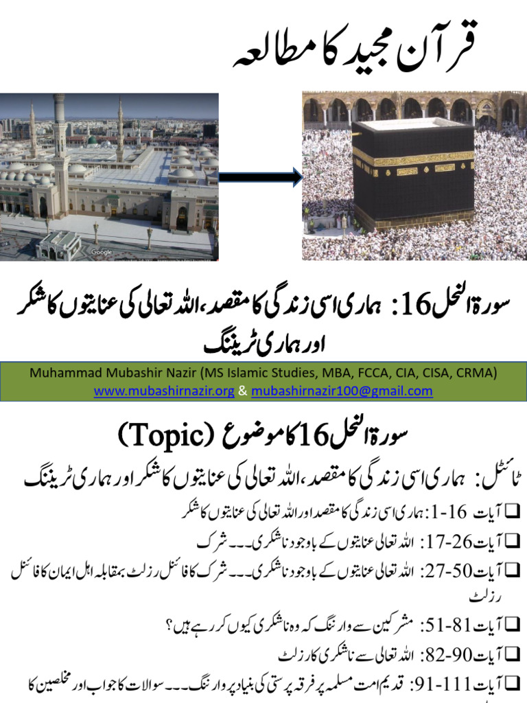 Surah 16-Al Nahl | PDF