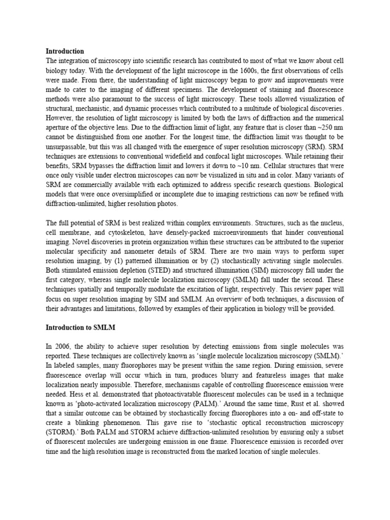 Rough Write-Up | PDF | Microscopy | Scientific Method