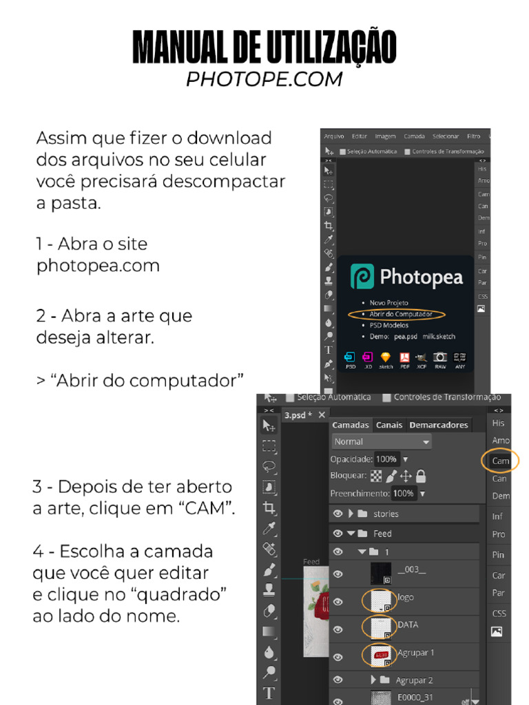 Manual Photopea | PDF