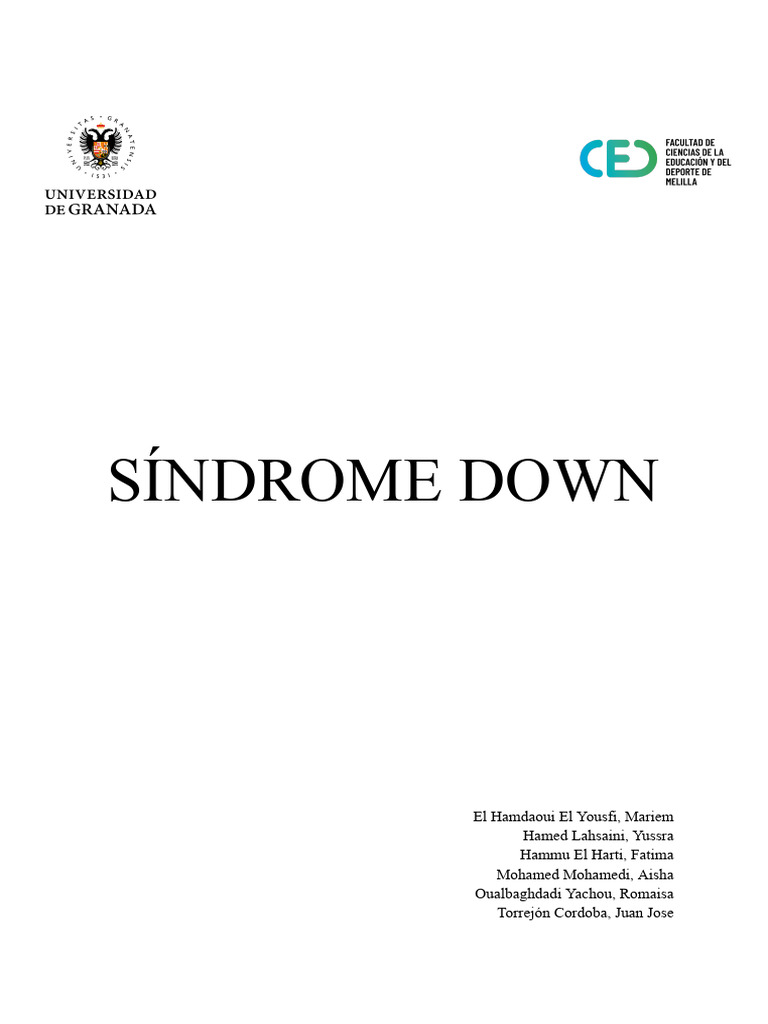 Sidrome de down Mendeley 00 | Descargar gratis PDF | Inclusión ...