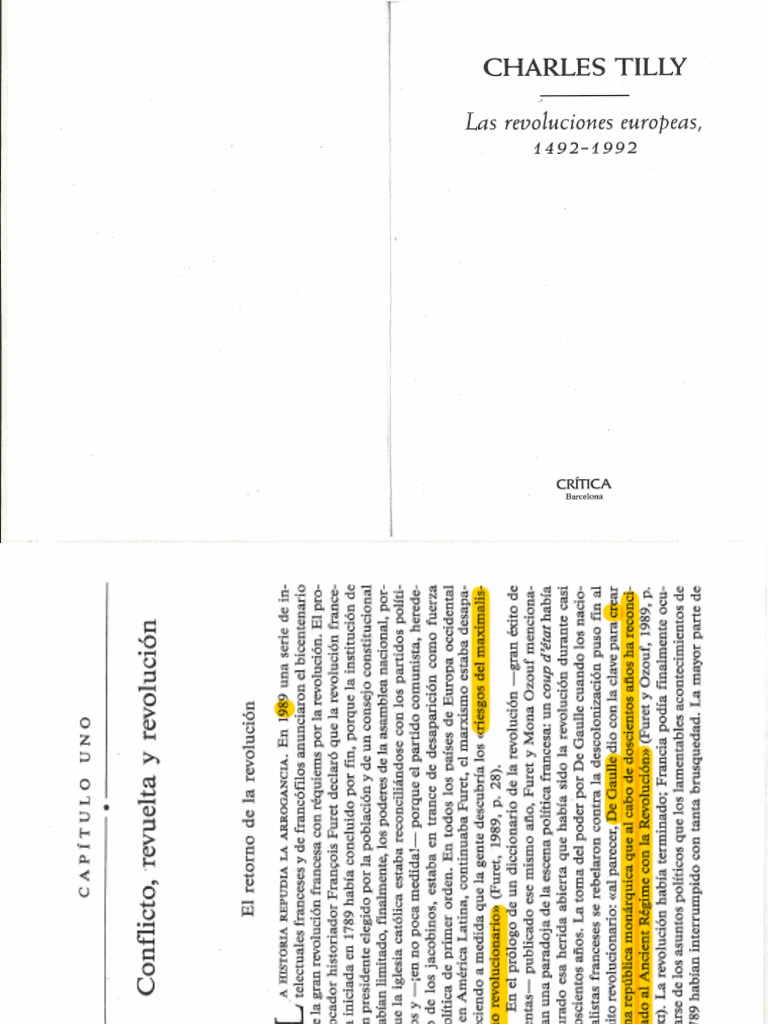 Tilly Charles - Caps. I, IV y V | PDF