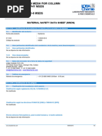 Ficha de Seguridad Silica Gel | PDF | Toxicidad | Residuos