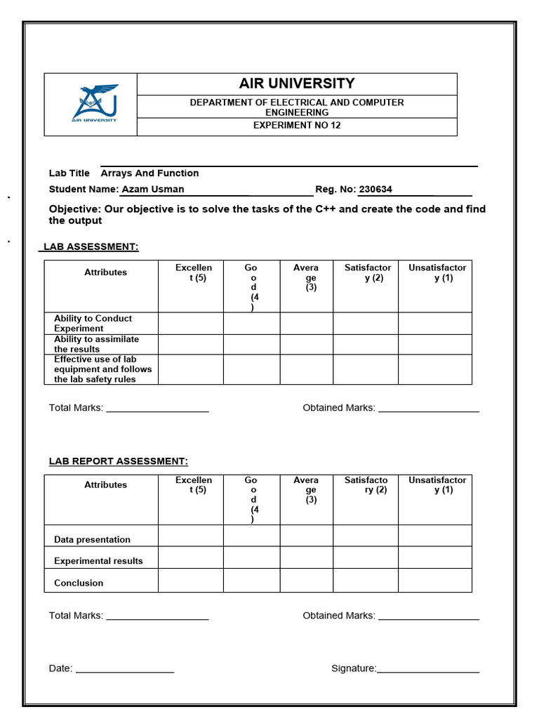 ASSIGNEMENT12 | PDF | Computer Science | Computer Engineering