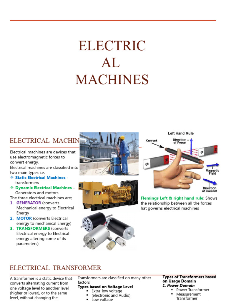 Electrical Machines | PDF | Electric Motor | Transformer