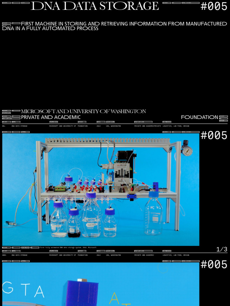 5-Dna Storage | PDF | Information | Computer Data Storage