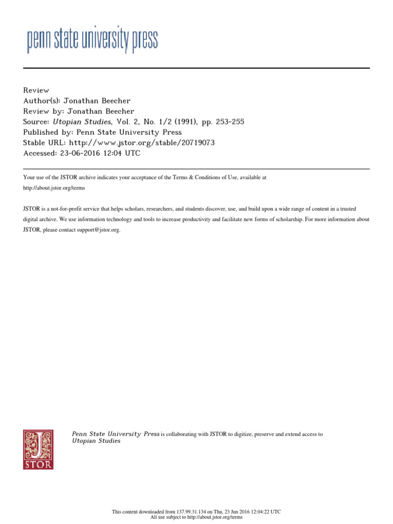 Utopianism in the Russian Revolution | PDF | Utopia | Communism