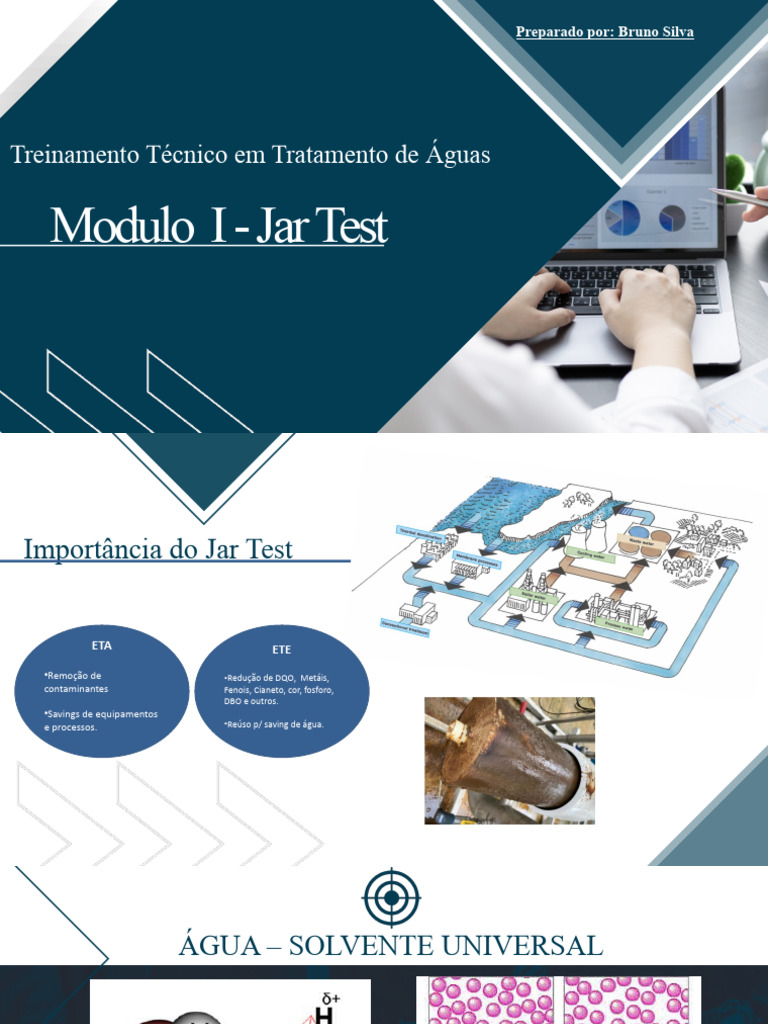 Treinamento Jar Test | PDF | Corrosão | Sal (Química)