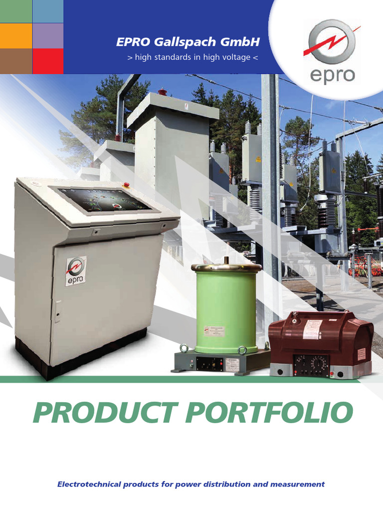 Product Portfolio Epro en | PDF | Transformer | High Voltage