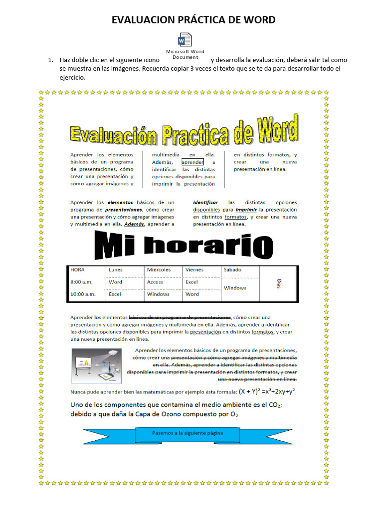 Evaluacion Practica de Word Final | PDF