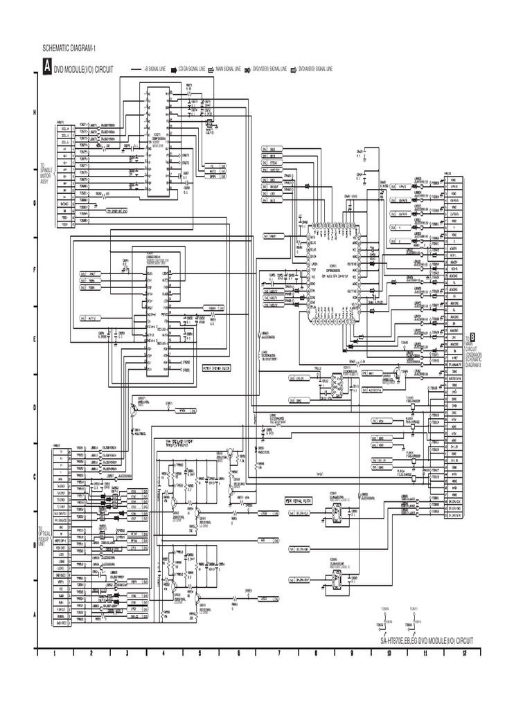 DVD Module I/O Circuit Schematic | PDF | Manufactured Goods | Electronics