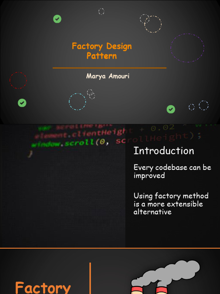 Factory Design Pattern | PDF | Method (Computer Programming) | Inheritance (Object Oriented ...