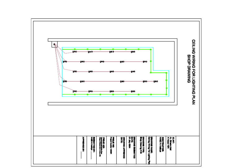 4 - Al Hasa Shop Drawing (Wiring) | PDF
