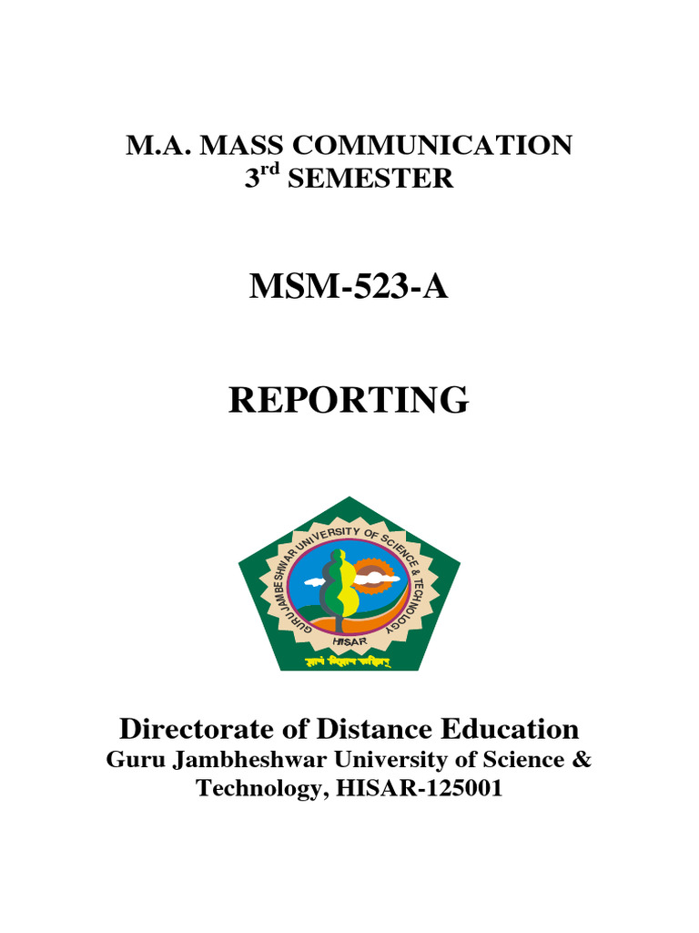 MSM-523 A Book | PDF | News | Newspapers