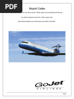 Iata Codes North America | PDF | Aviation | Airlines