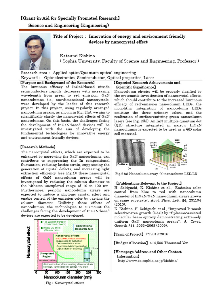 Example of A Research Project | PDF | Light Emitting Diode | Applied ...