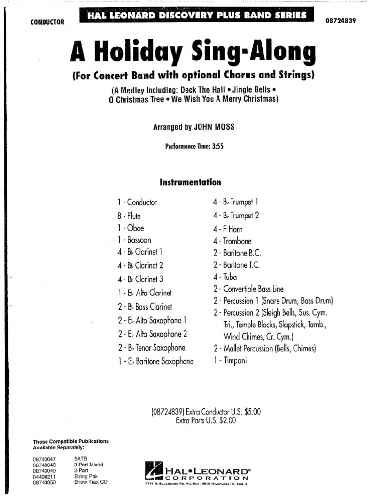 A Holiday Sing-Along | PDF