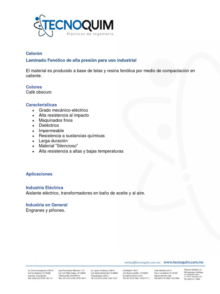 Celorón: Usos y Características Clave | PDF