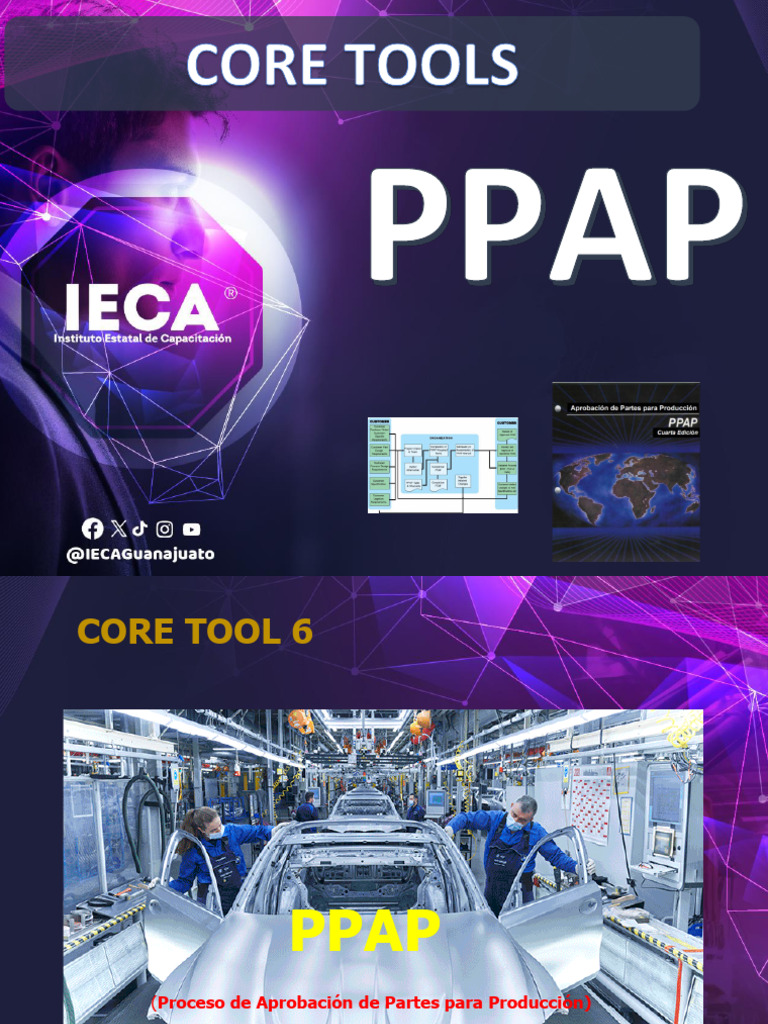 CORE TOOLS PPAP | Descargar gratis PDF | Diseño | Industria automotriz