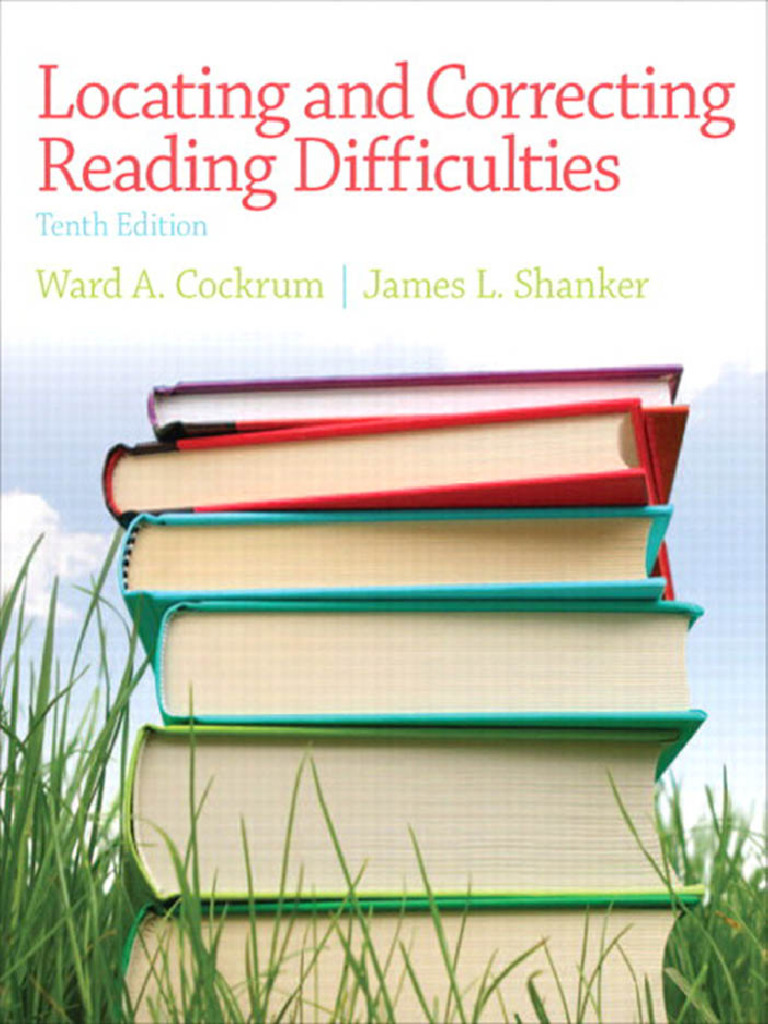 Ward A. Cockrum - James L. Shanker - Locating and Correcting Reading ...