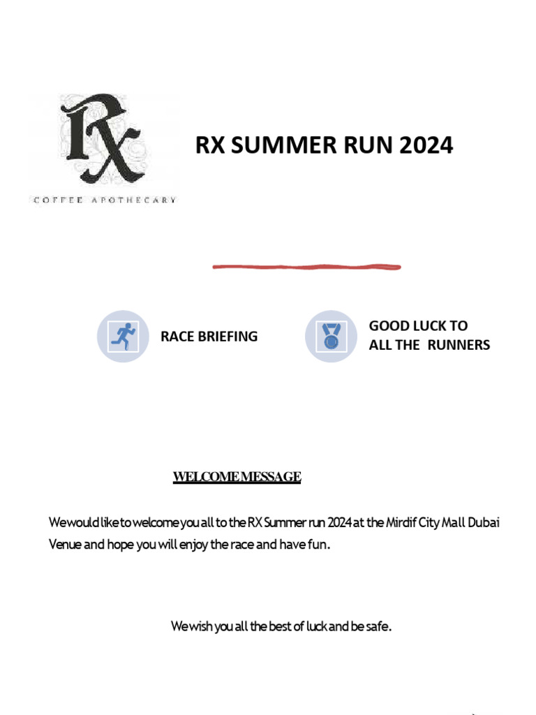 RX Summer Run 2024 Dubai Details | PDF | Technology & Engineering