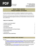 MCAT Review Sheets MileDownMD | PDF