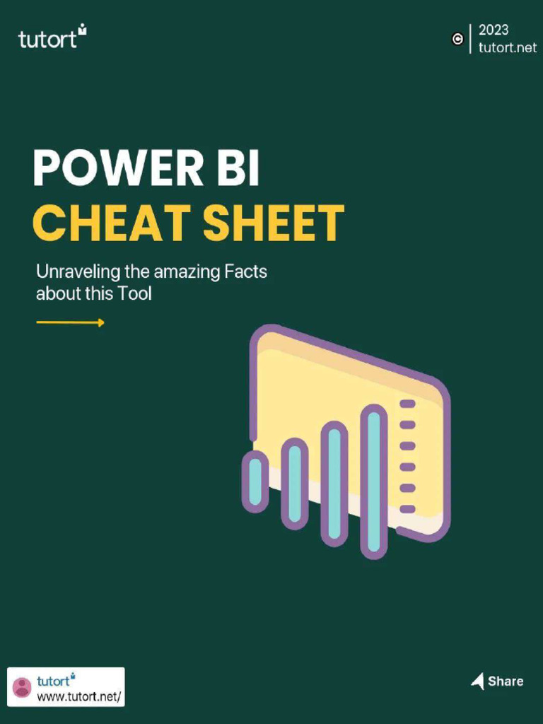 PowerBi Cheatsheet 1698662734 | PDF