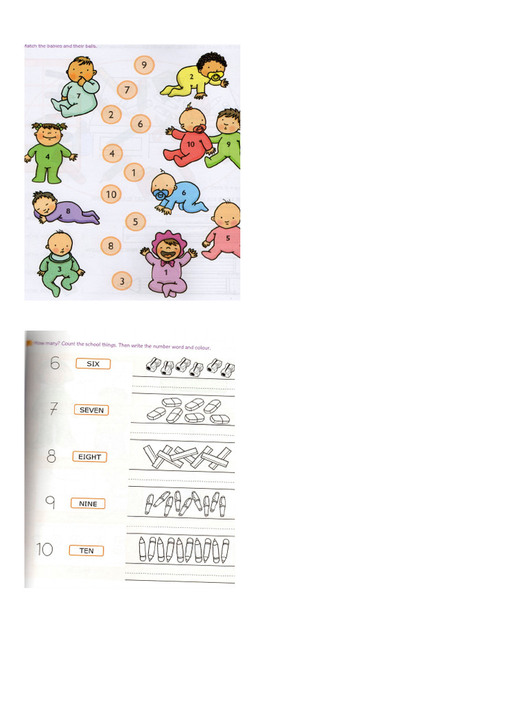 Numeros Hasta 10 | PDF