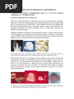 Lecture 3 Rock-Forming Minerals | PDF | Minerals | Mineralogy