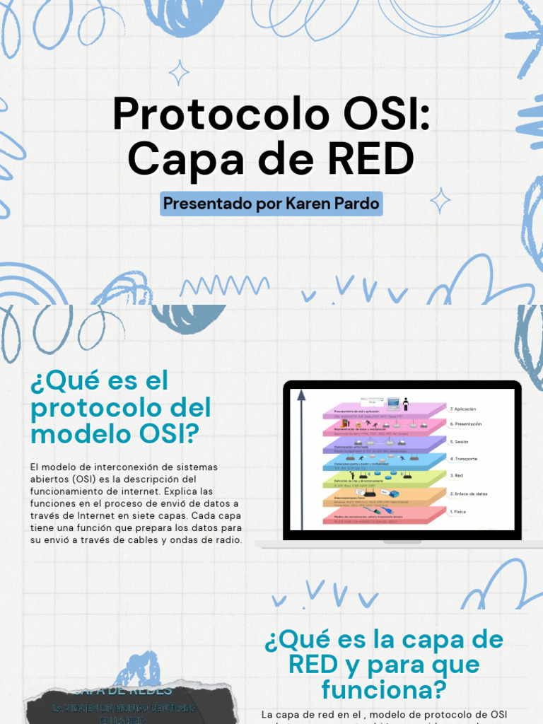 Presentación | PDF | Red de computadoras | Protocolos de internet