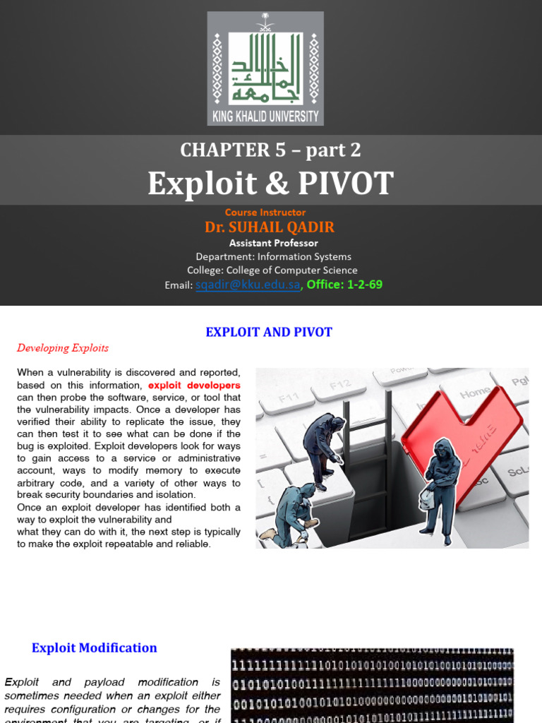Chapter 5 Part II | PDF | Proxy Server | Exploit (Computer Security)
