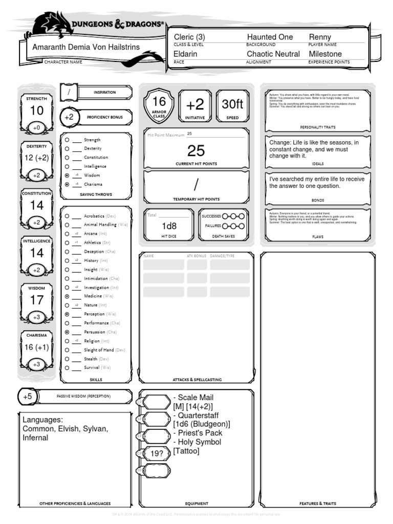 Amaranth V2 | PDF | Dungeons & Dragons | Role Playing Games