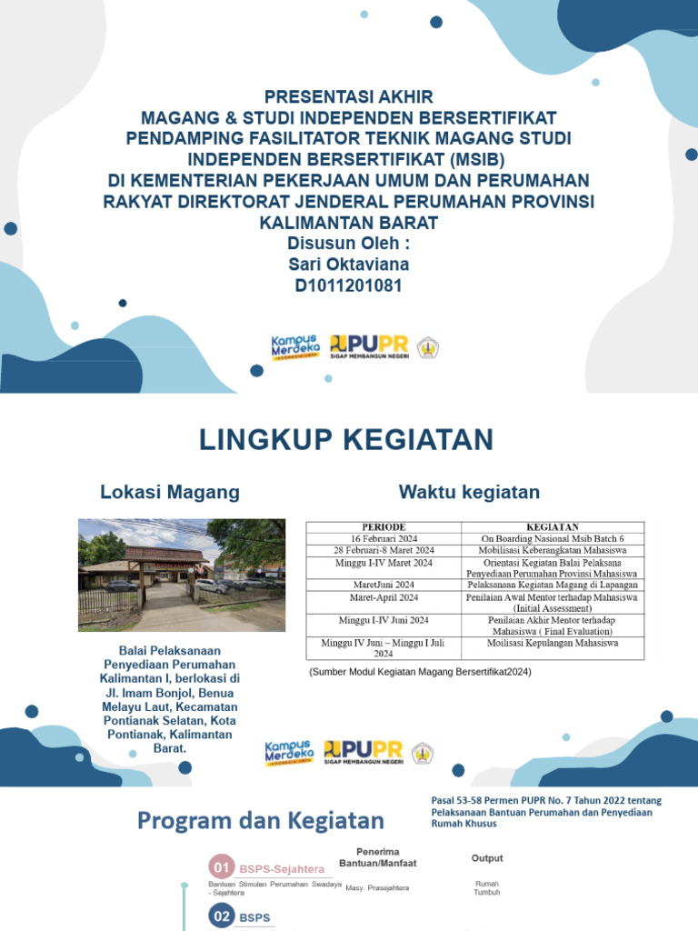 Msib Magang Bersertifikat Merdeka Pdf