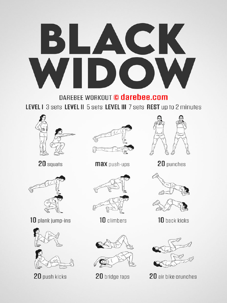 Black Widow Workout | PDF