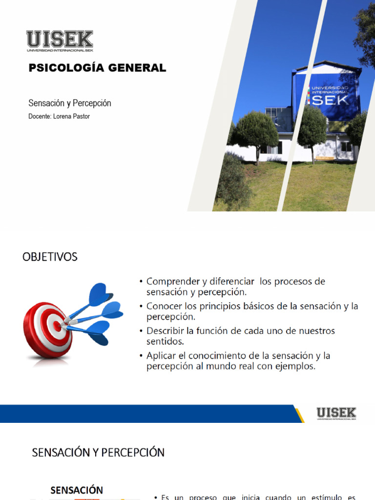 SENSACIÓN Y PERCEPCIÓN (3) | Descargar gratis PDF | Sentidos | Percepción