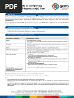 GEMS Benefit Option Change Form | PDF | Gemstone | General Practitioner