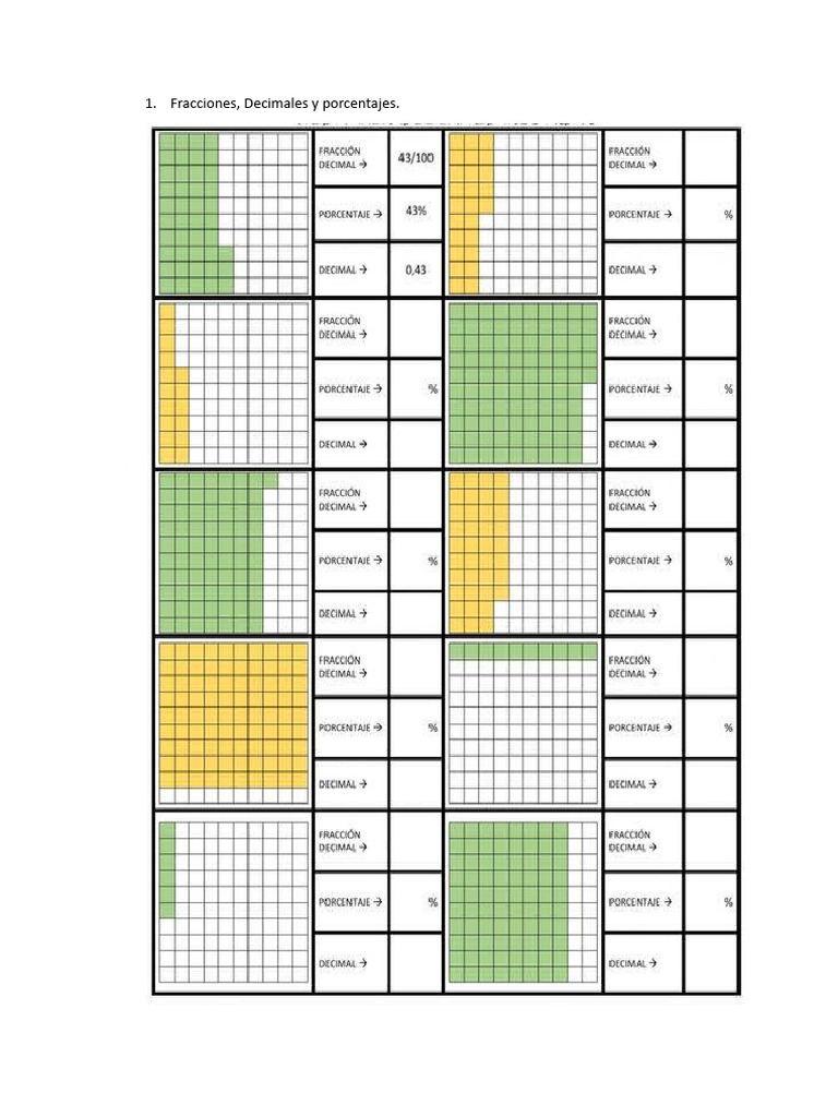 Cuestionario 3T Septimo | PDF | Porcentaje | División (Matemáticas)