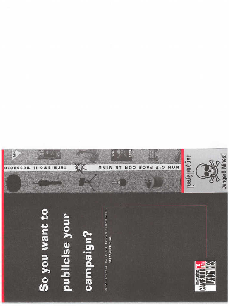 So You Want To Publicise Your Campaign - EN | PDF