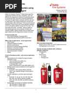 Kidde Data Sheet - Fluoro-K Systems - K45-001 - AA | PDF | Valve | Switch