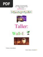 Resumen de La Película WALL E | PDF