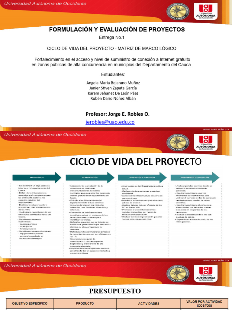 Presentacion Proyecto Entrega 1 | PDF | Internet | Business