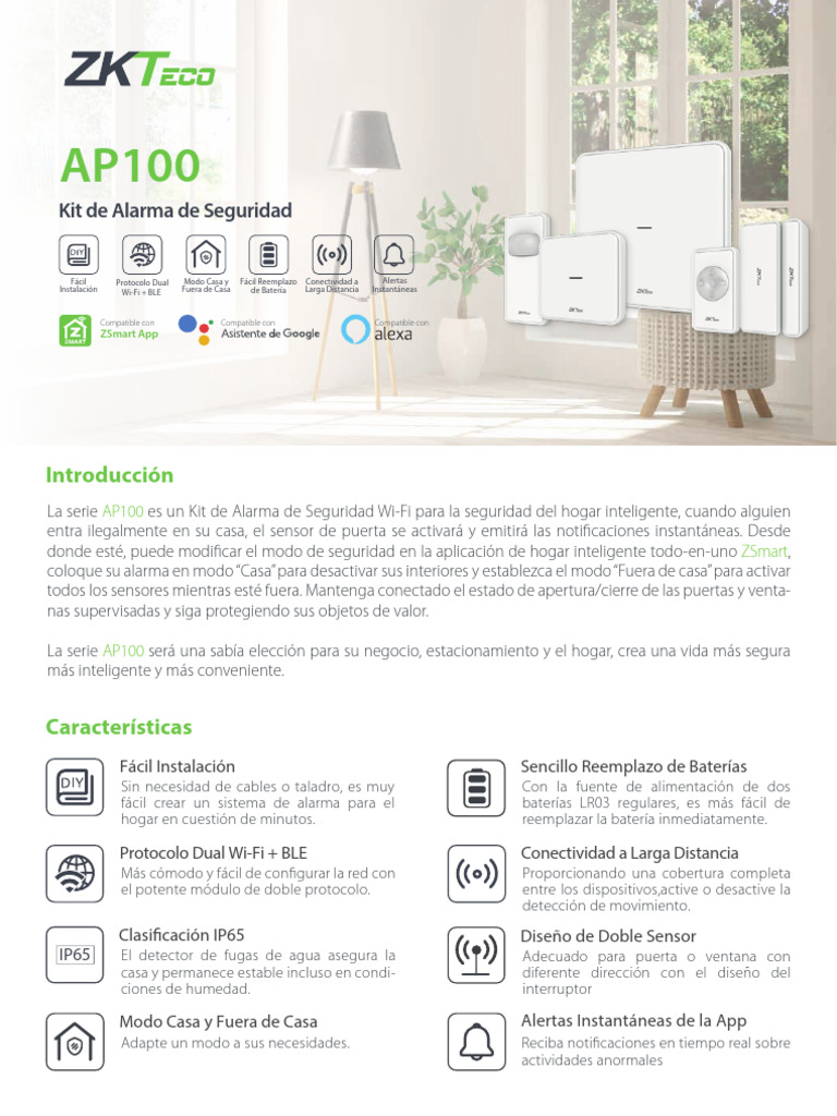 AP100 Ficha Tecnica | PDF | Wifi | Telecomunicaciones