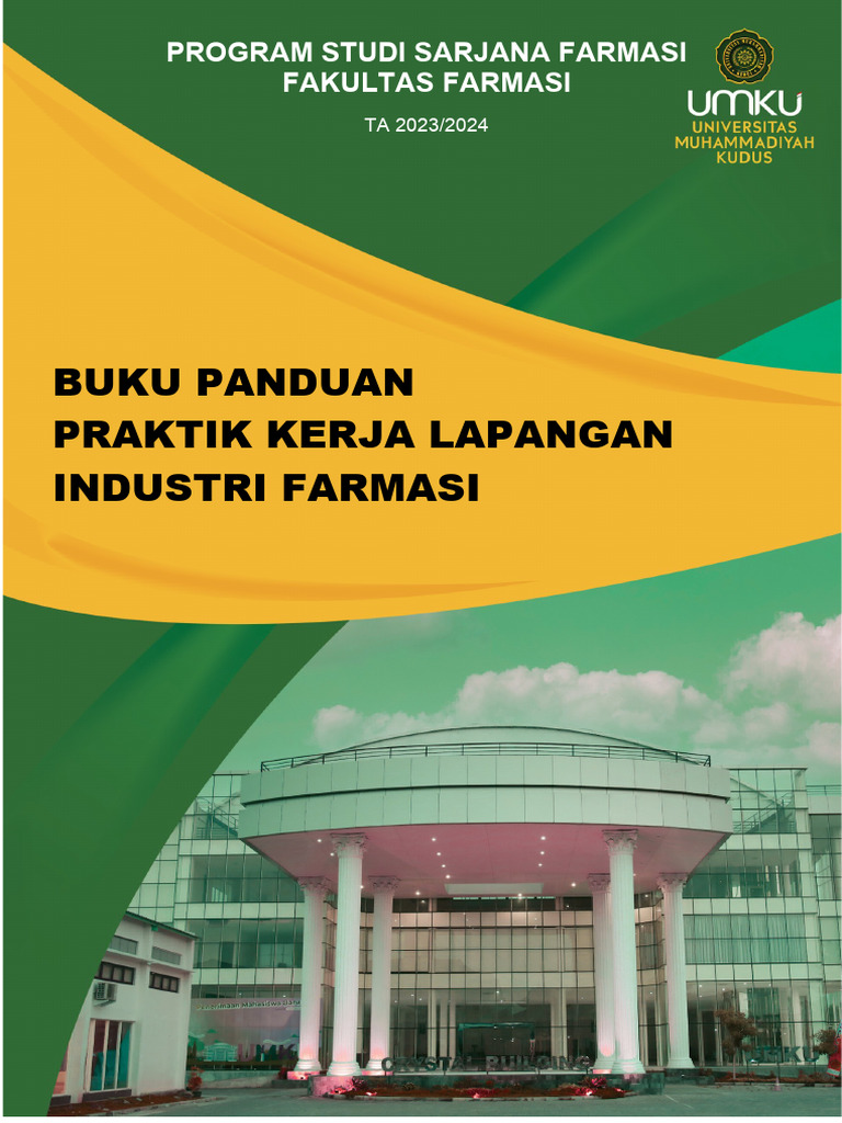 Buku Panduan PKL Farmasi Industri Ta 2023-2024 | PDF