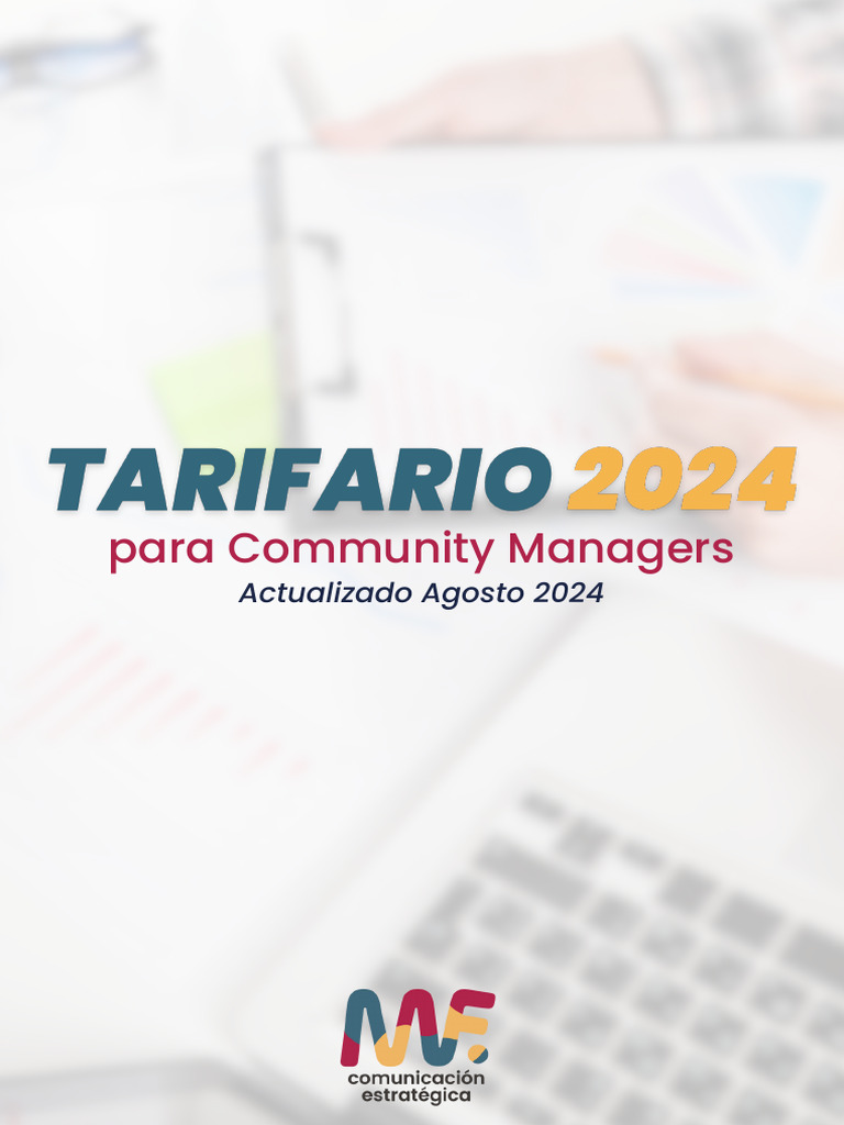 Tarifa Rio Cm 2024 Agosto Oficial | PDF | Facebook | Publicidad
