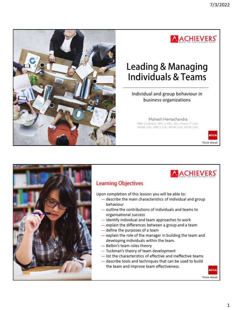 Individual and Group Behaviour in Business Organizations - SC | PDF ... Individual and Group Behaviour in Business Organizations - SC | PDF ...