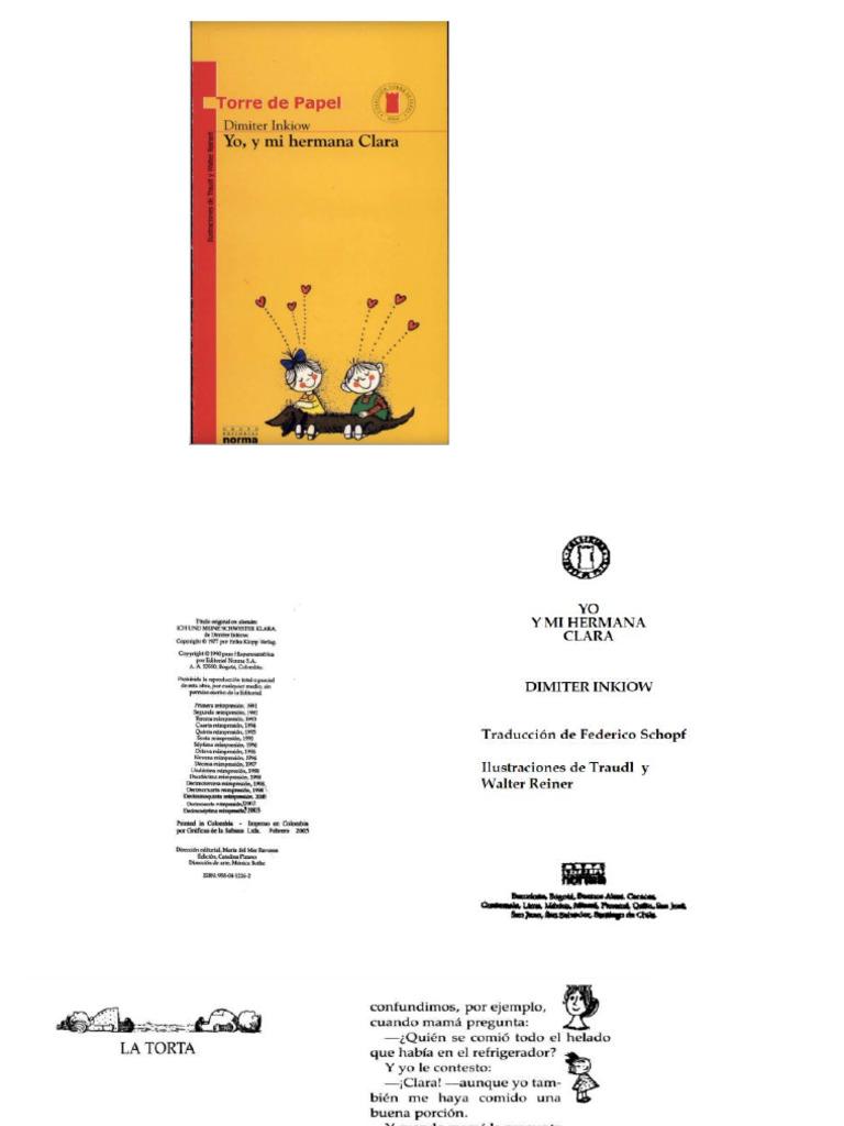 Yo, y Mi Hermana Clara | PDF
