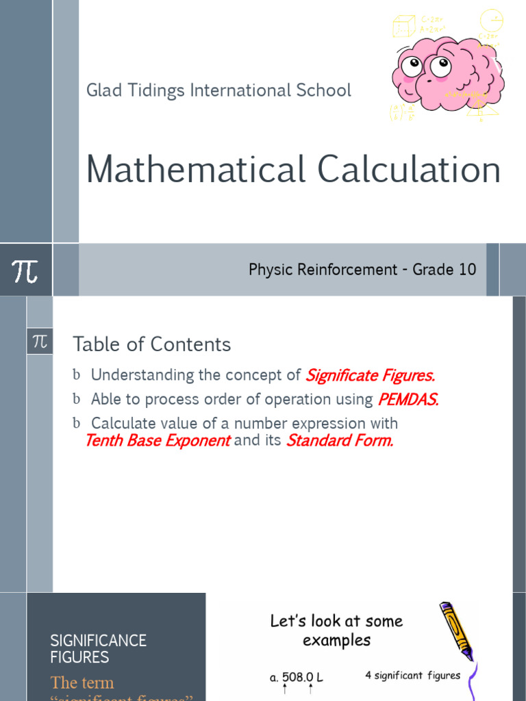 Mathematical Calculation | PDF