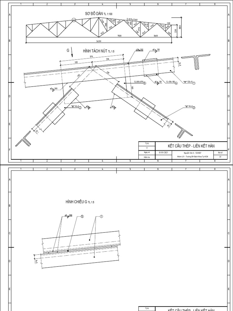 Liên kết hàn - Đề 2-Model | PDF