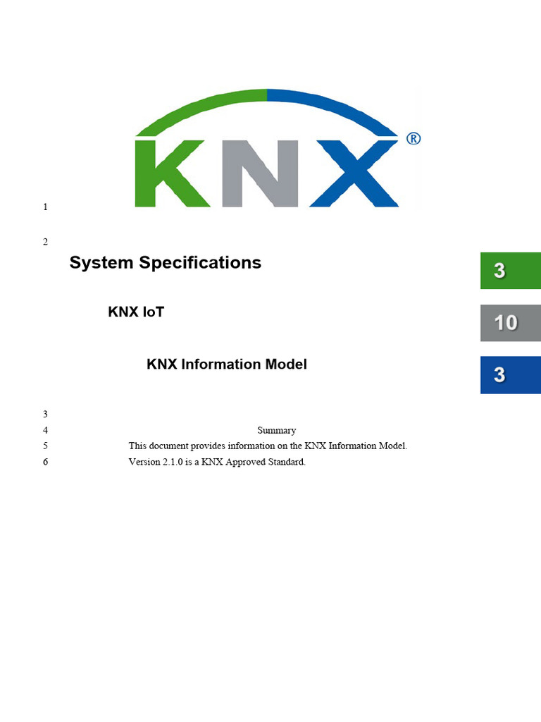 3 - 10 - 3 KNX IoT Information Model | PDF | Ontology (Information Science) | Resource ...
